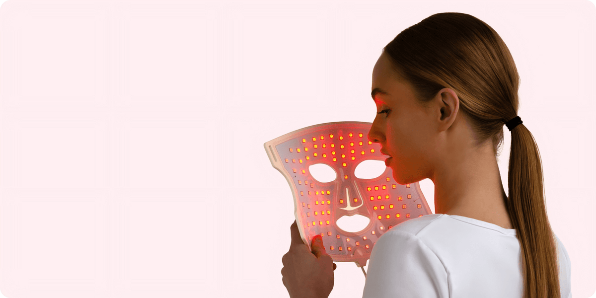 Glow Time LED Therapy Mask | Wavytalk